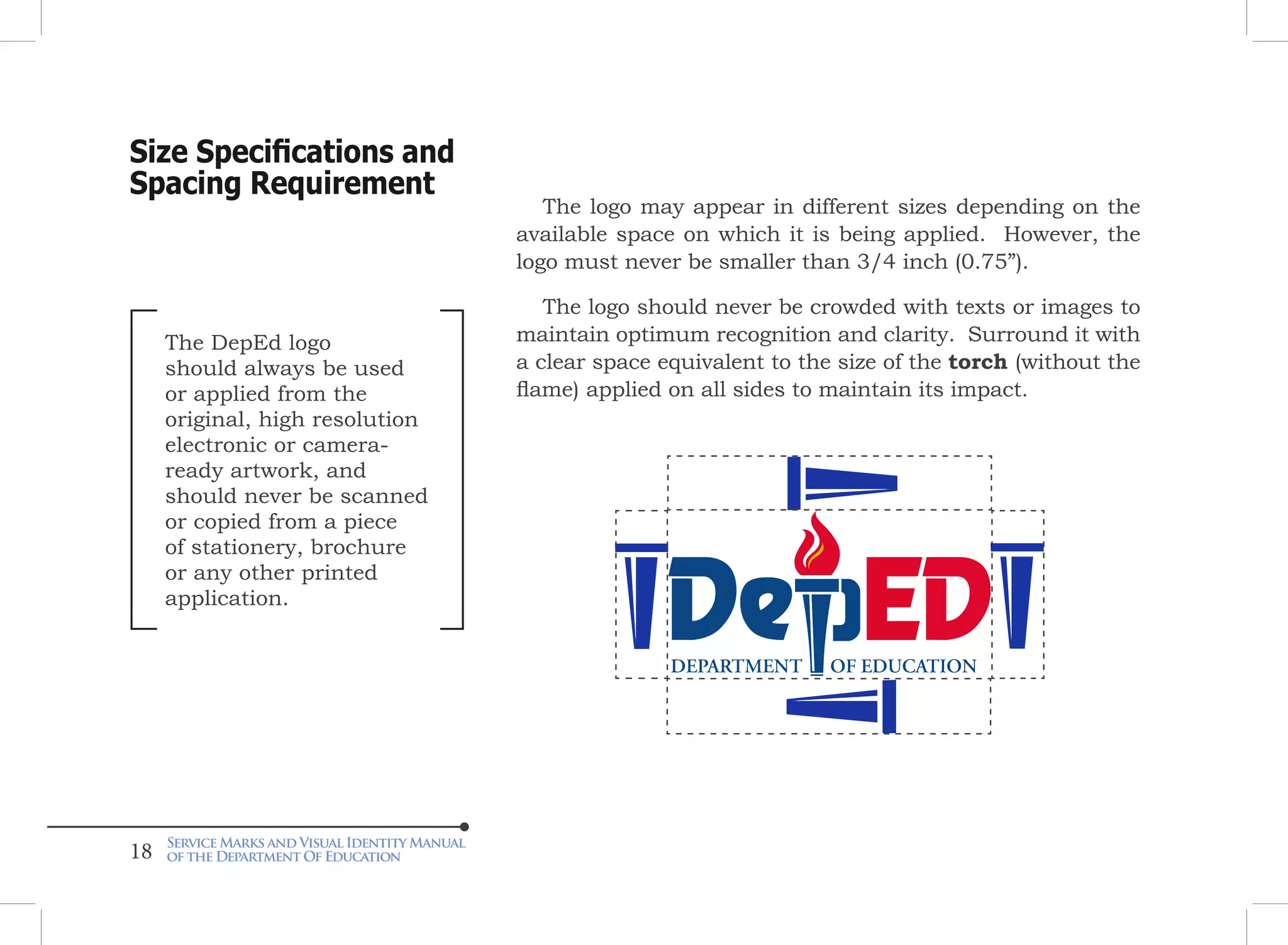 DepEd Service Marks and Visual Identity Manual 2018 | PDF