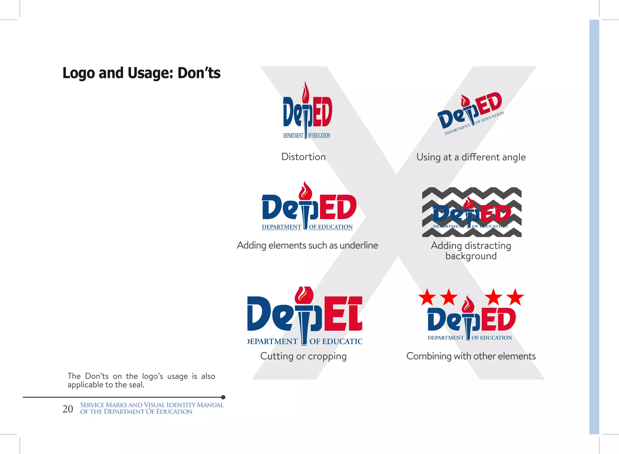 DepEd Service Marks and Visual Identity Manual 2018 | PDF