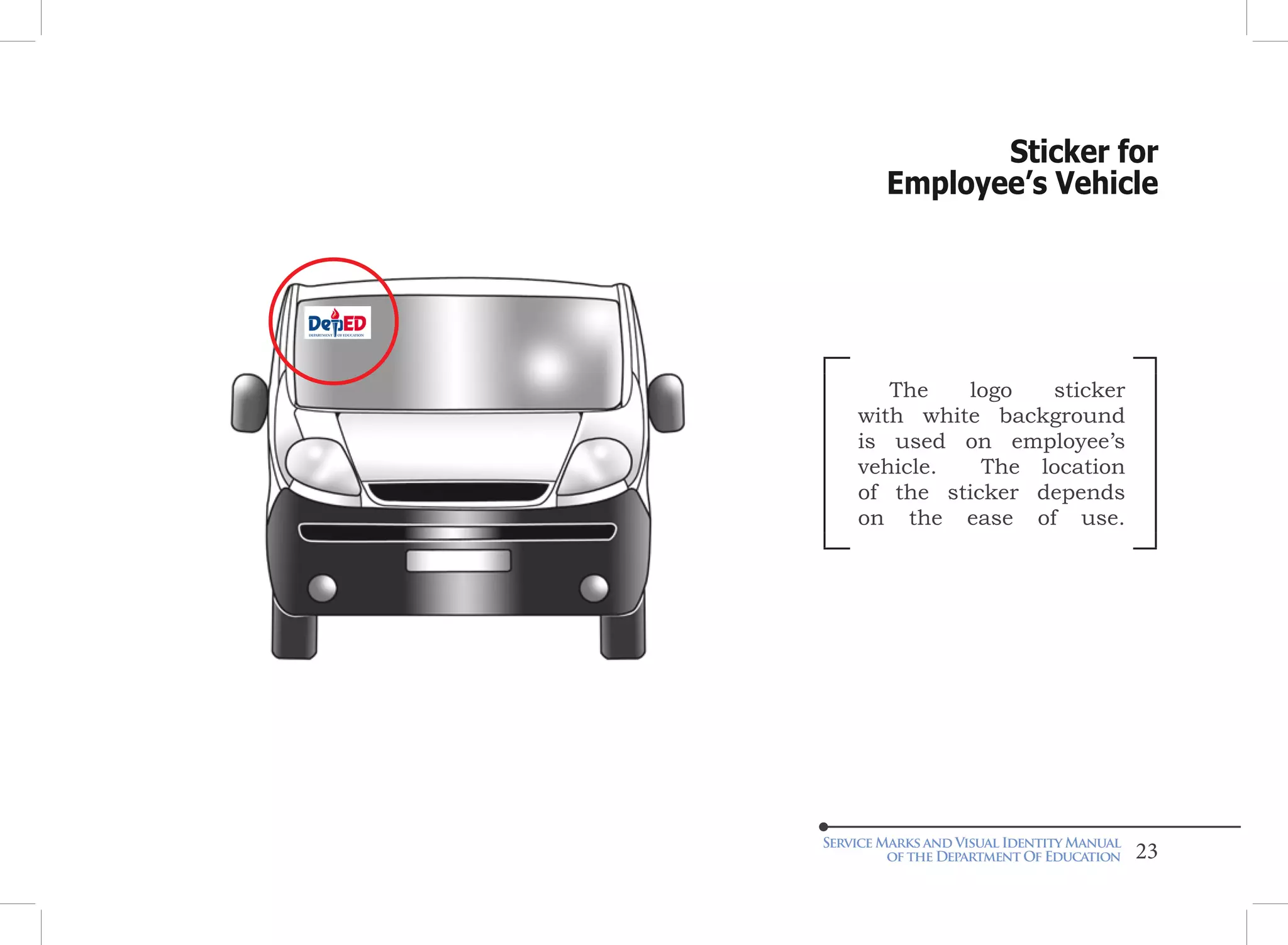 DepEd Service Marks and Visual Identity Manual 2018 | PDF