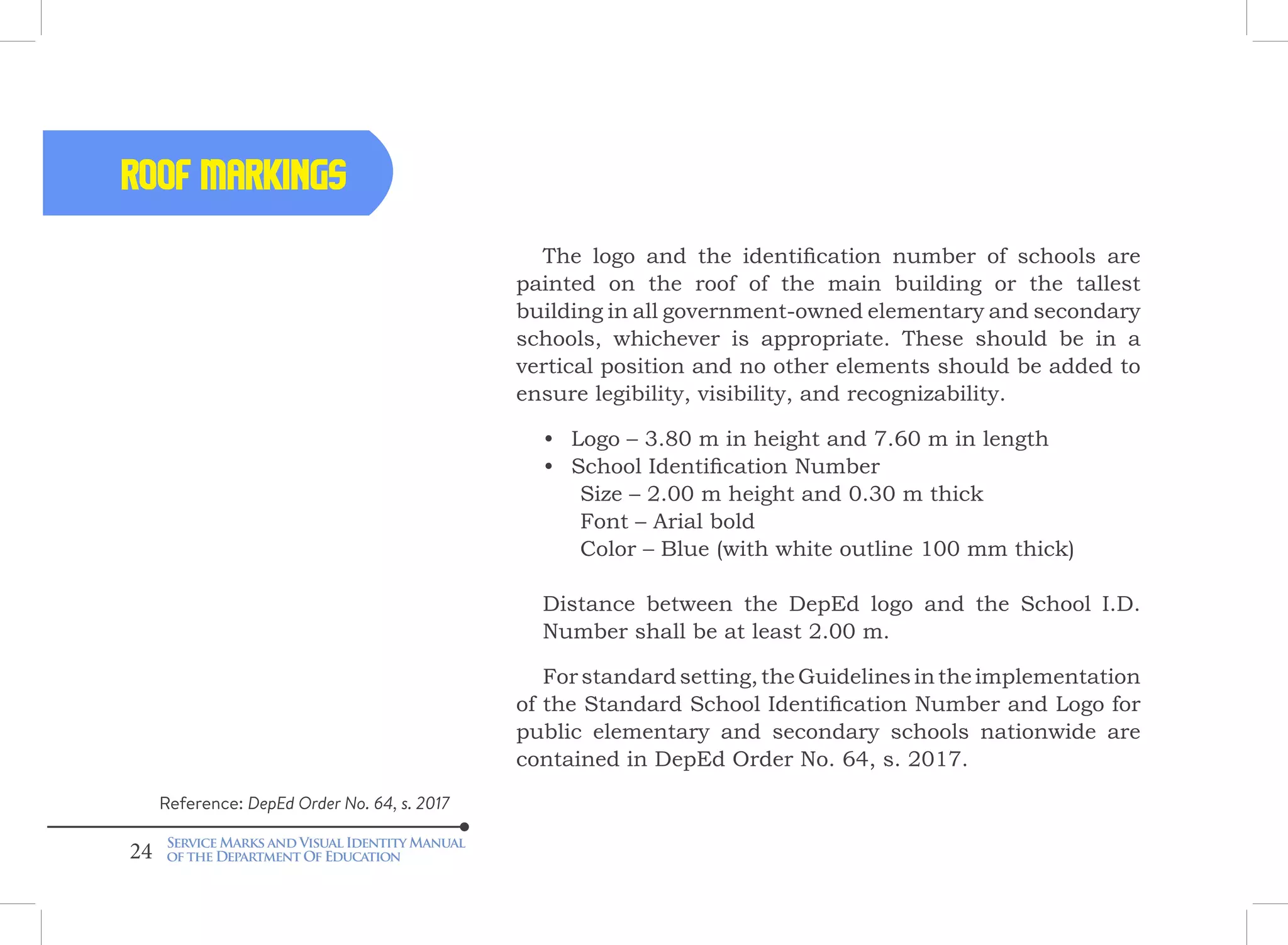 DepEd Service Marks and Visual Identity Manual 2018 | PDF