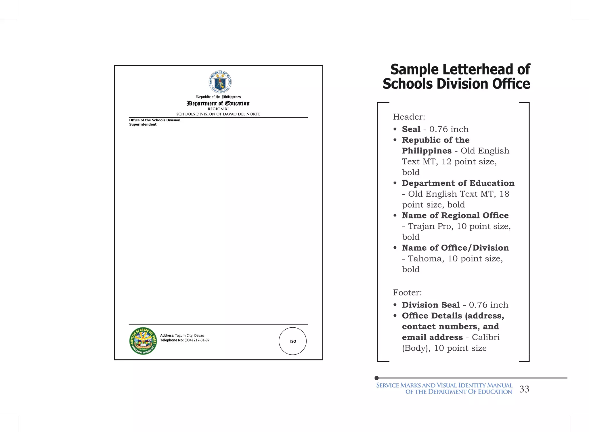 DepEd Service Marks and Visual Identity Manual 2018 | PDF