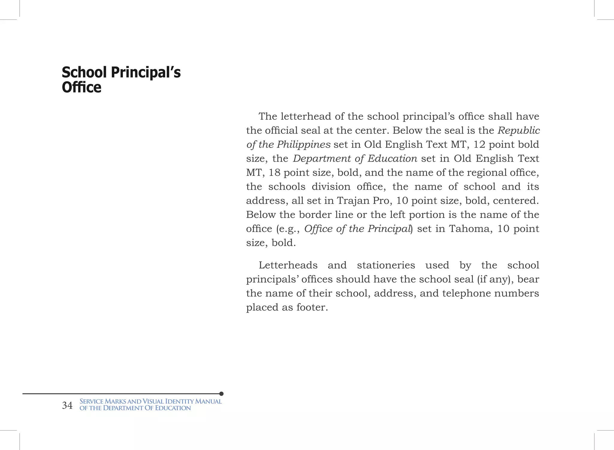 DepEd Service Marks and Visual Identity Manual 2018 | PDF