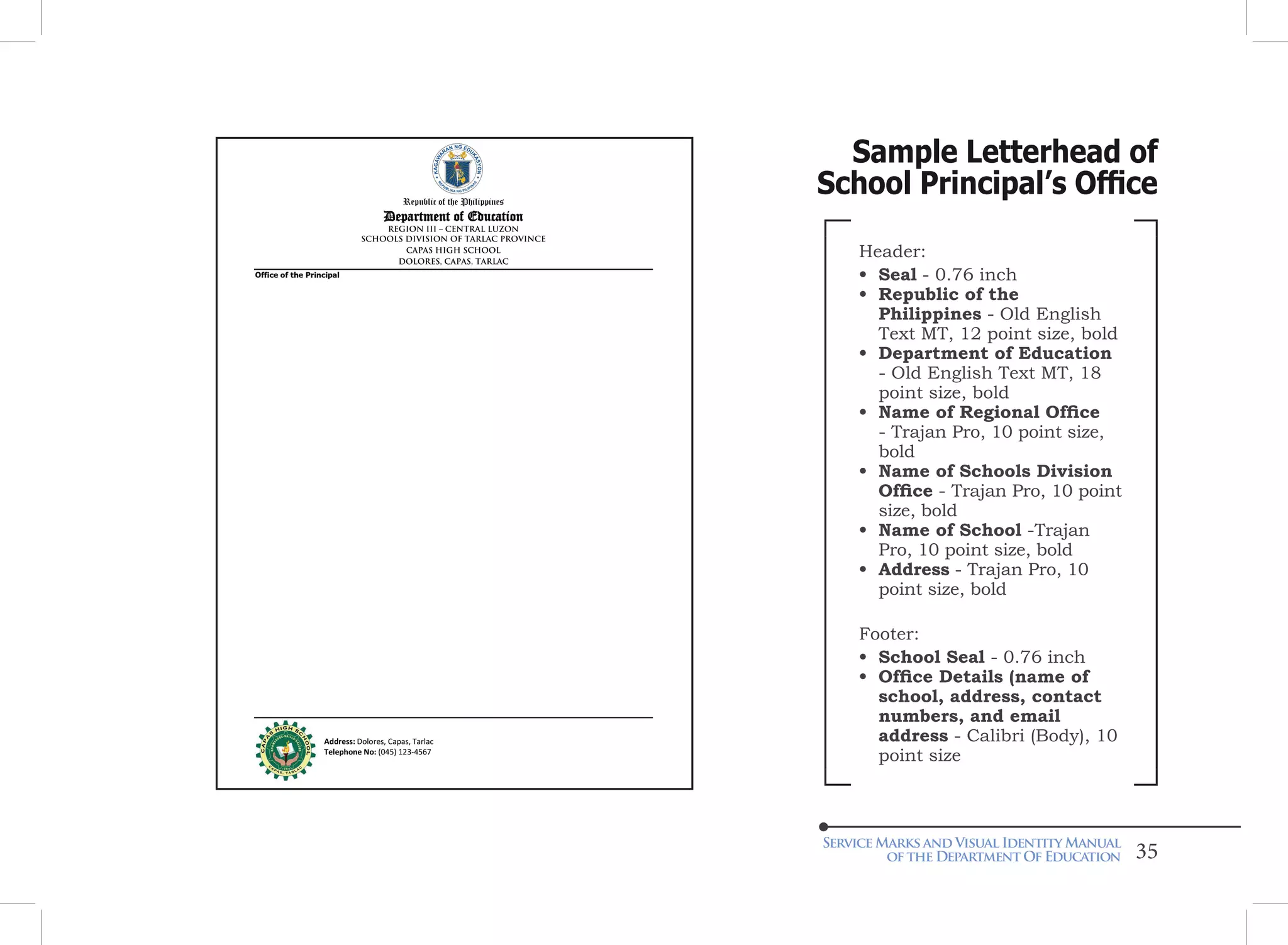 DepEd Service Marks and Visual Identity Manual 2018 | PDF