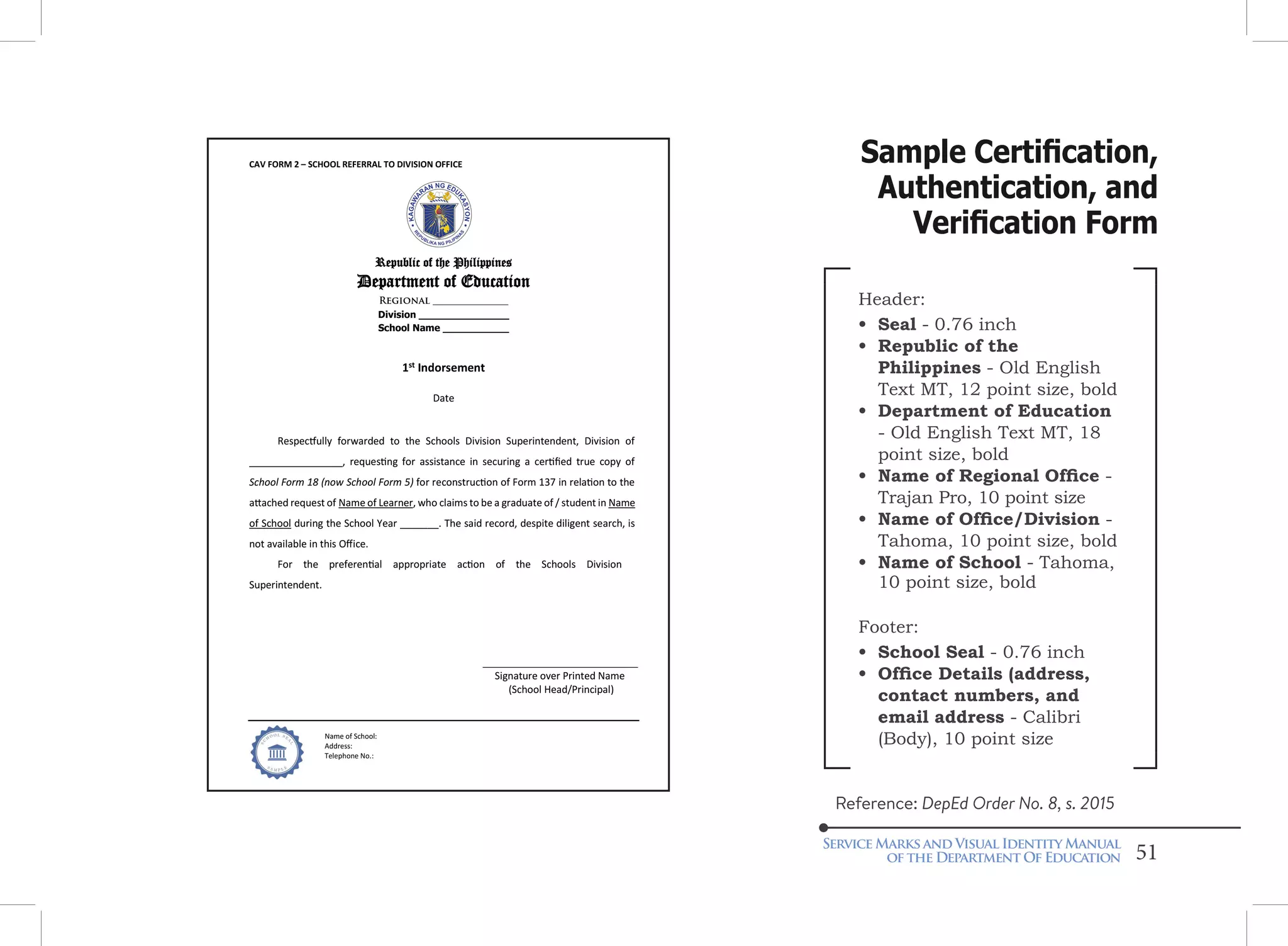 DepEd Service Marks and Visual Identity Manual 2018 | PDF