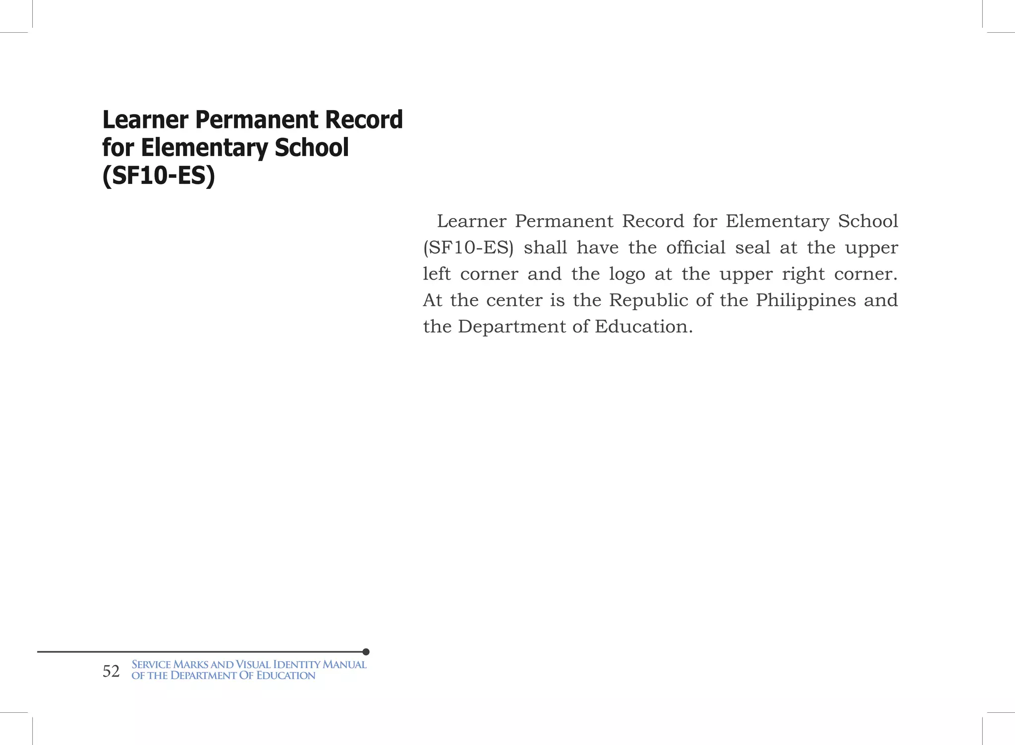 DepEd Service Marks and Visual Identity Manual 2018 | PDF