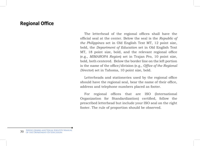 DepEd Service Marks and Visual Identity Manual 2018 | PDF