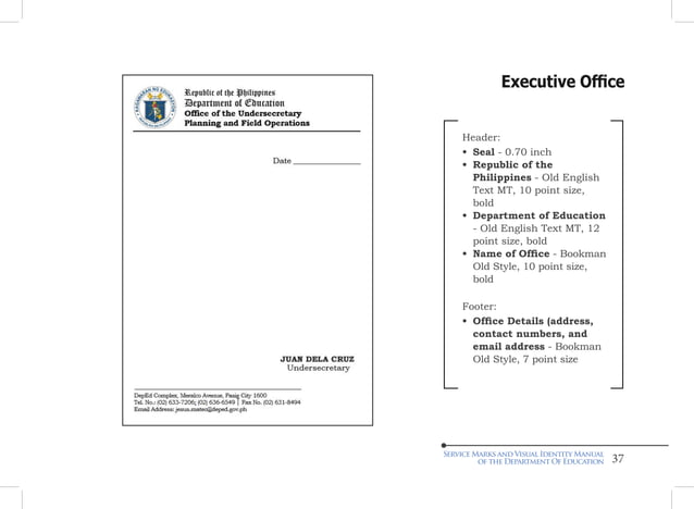 DepEd Service Marks and Visual Identity Manual 2018 | PDF