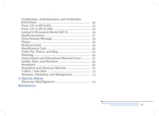 DepEd Service Marks and Visual Identity Manual 2018 | PDF