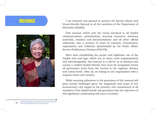 DepEd Service Marks and Visual Identity Manual 2018 | PDF