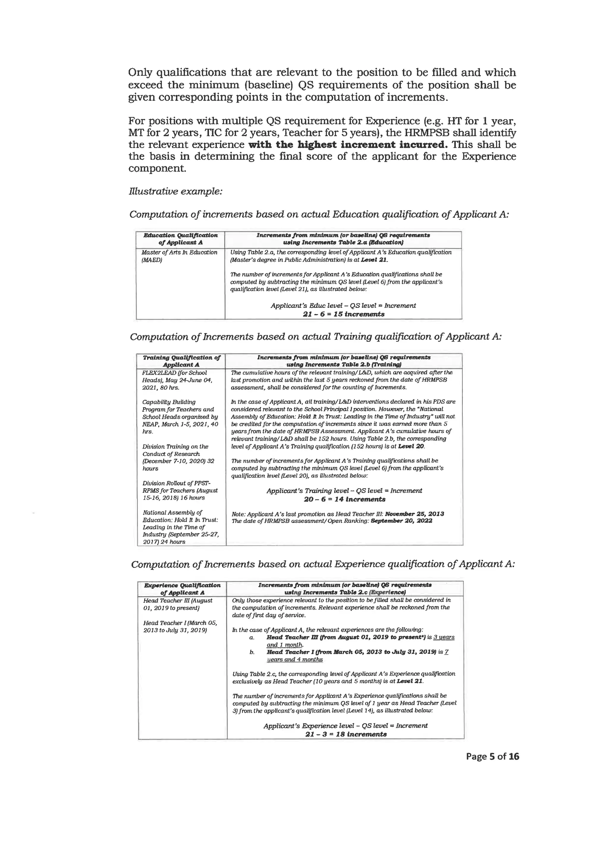 DepEd New Hiring and Selection Guidelines - DO_s2023_007 | PDF