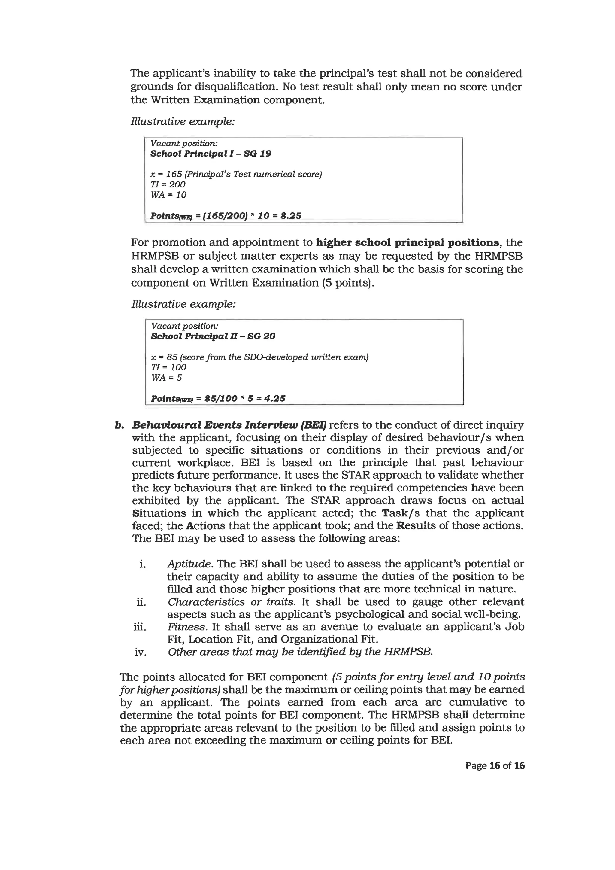 DepEd New Hiring and Selection Guidelines - DO_s2023_007 | PDF
