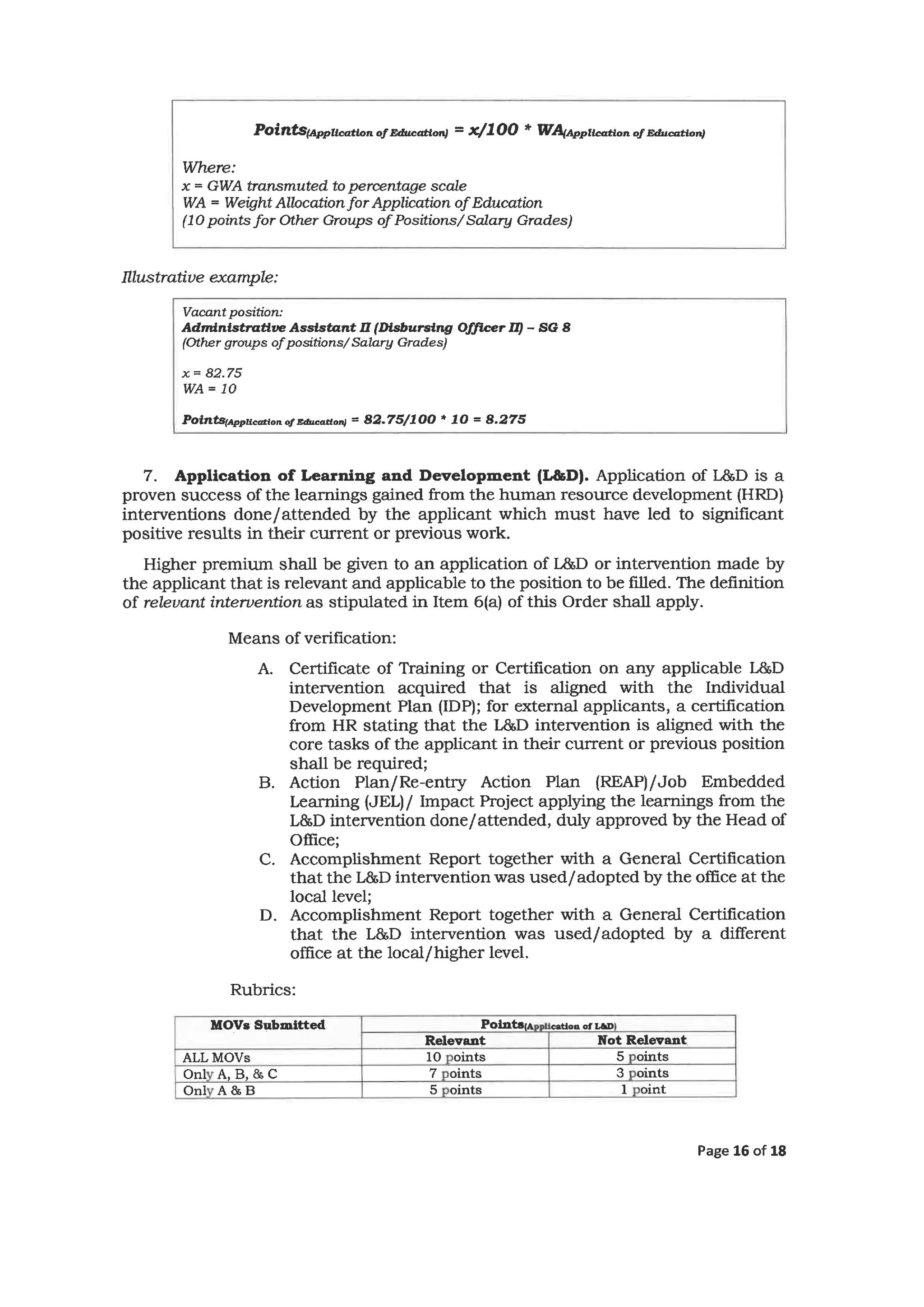 DepEd New Hiring and Selection Guidelines - DO_s2023_007 | PDF