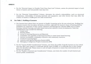 Guidelines on the cancellation of classes | PDF