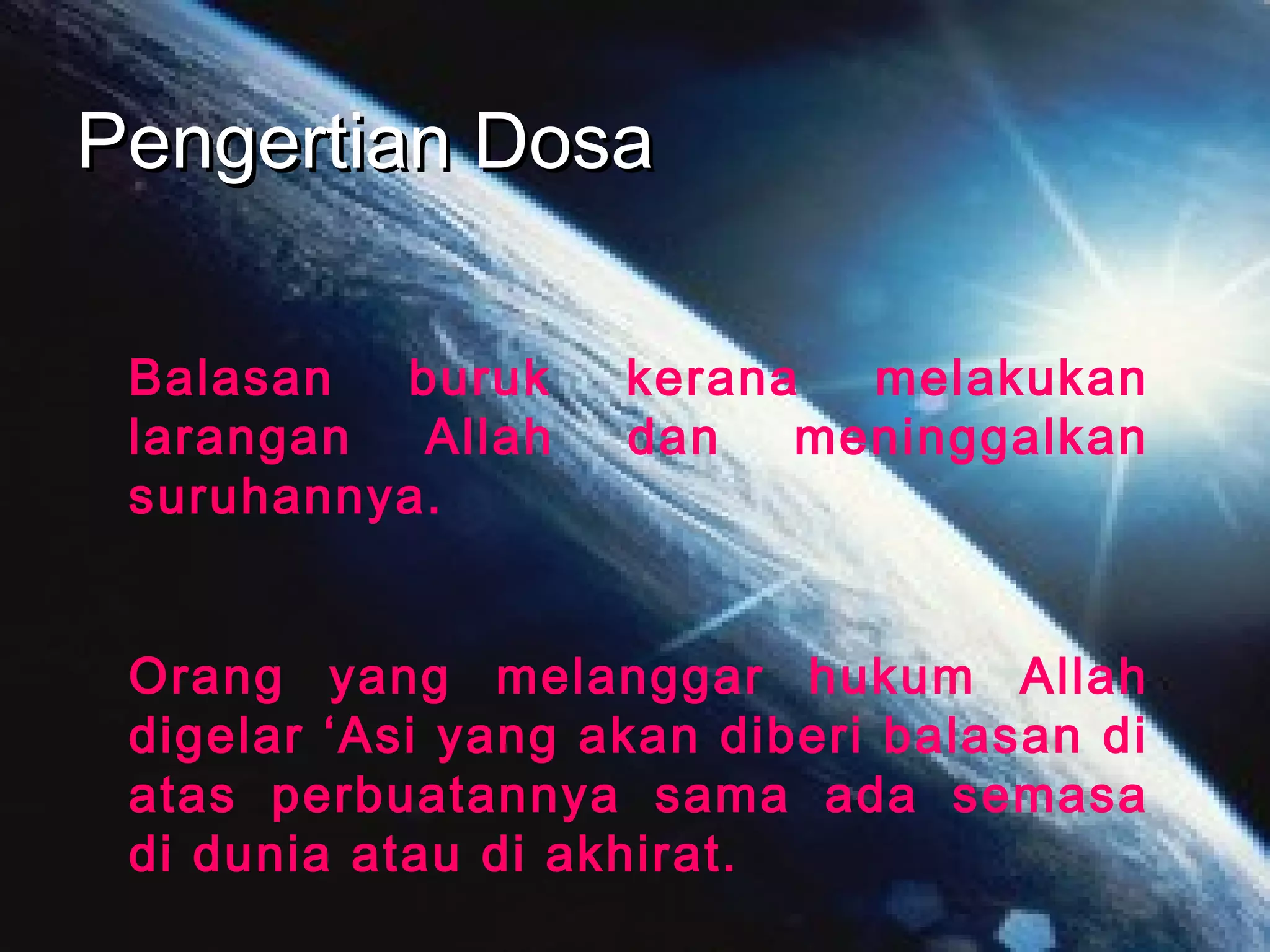 Dosa-Dosa Besar | PPT