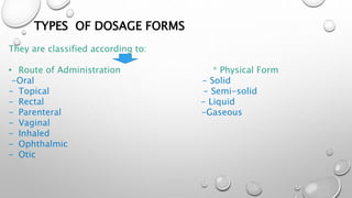Dosage | PPTX
