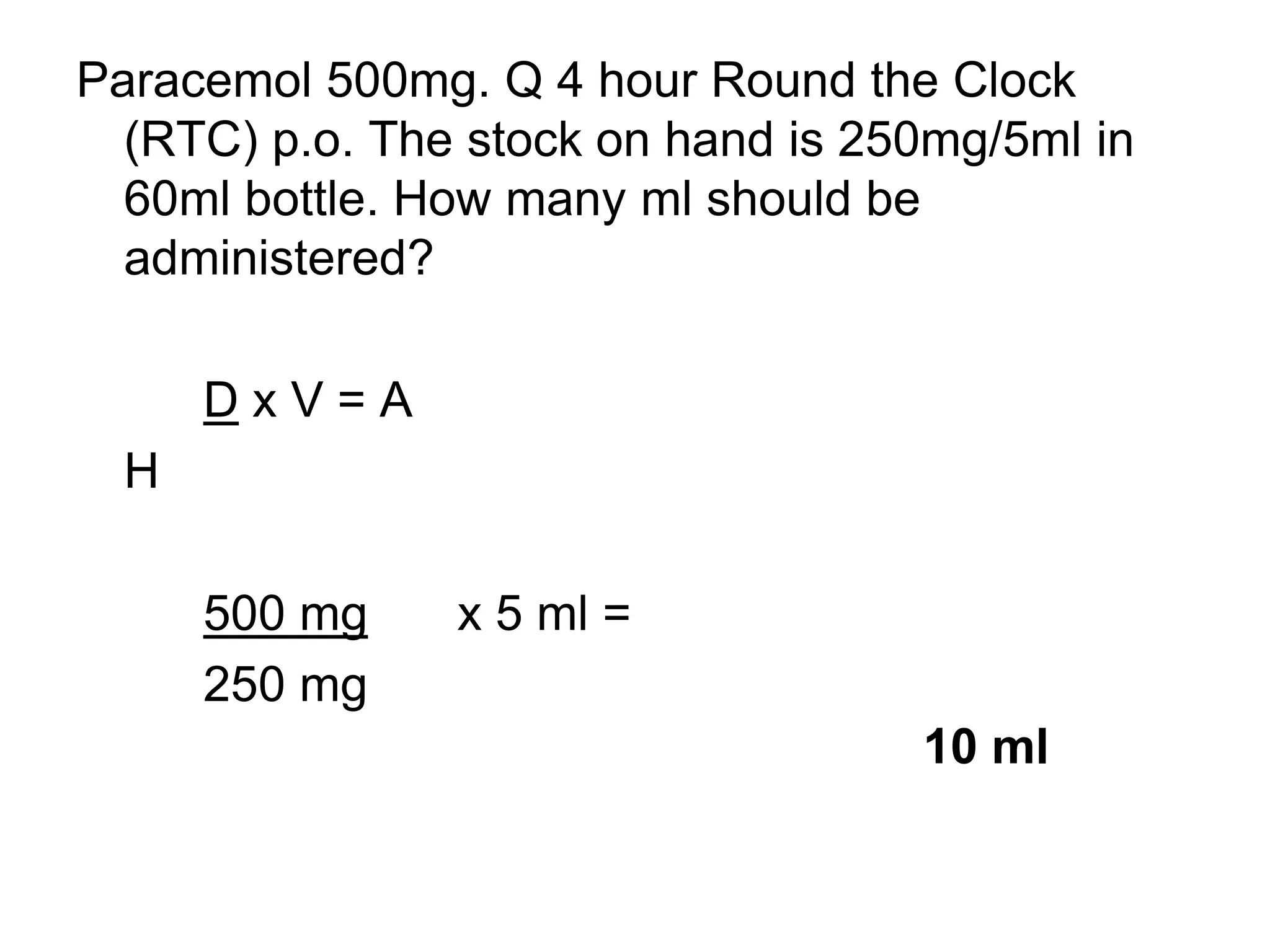 PHARMA-Dosage calculations | PPTX