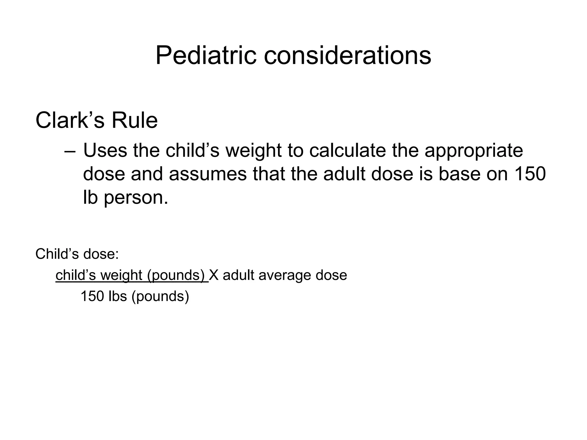 PHARMA-Dosage calculations | PPTX