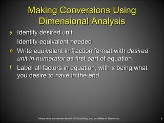 Dosage Calculation Using Dimensional Ana | PPT