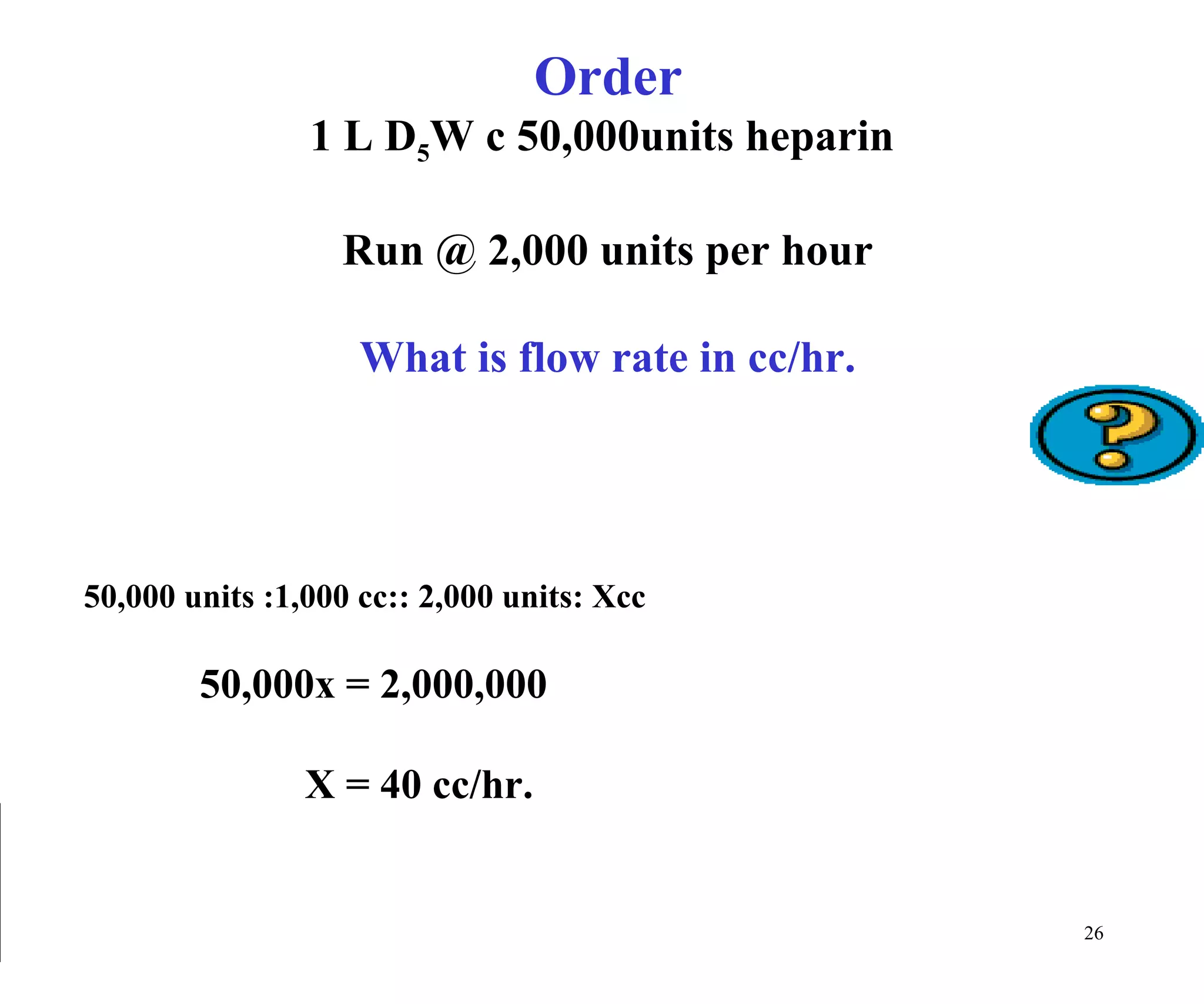Dosage calulations part 2 | PPT