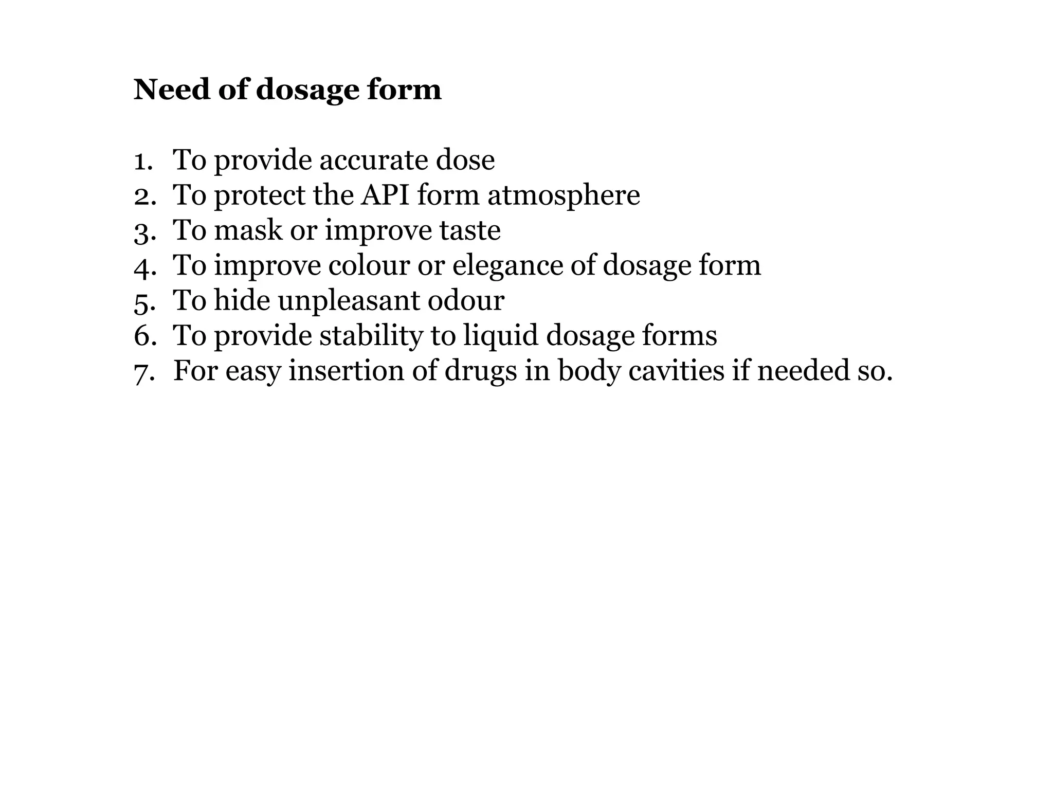 Pharmaceutical Dosage Form and its Classification | PPT