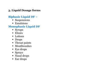 Pharmaceutical Dosage Form and its Classification | PPT