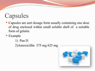 DOSAGE FORM (Pharmaceutics) B Pharmacy sem-I | PPTX