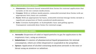 DOSAGE FORM- Introduction to dosage forms, classification and ...