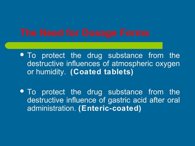 Dosage form design | PPT | Pharmaceutical Industry | Industries