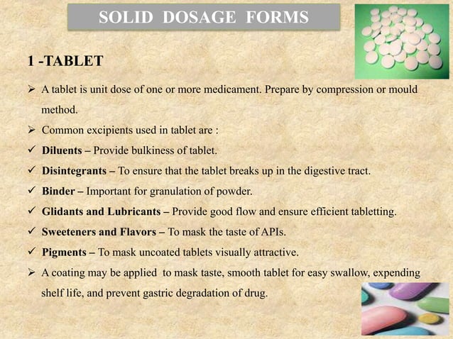 Dosage Forms and Drug Delivery Systems | PPTX
