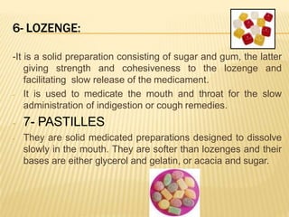 Dosage forms | PPT