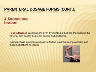Dosage forms | PPTX