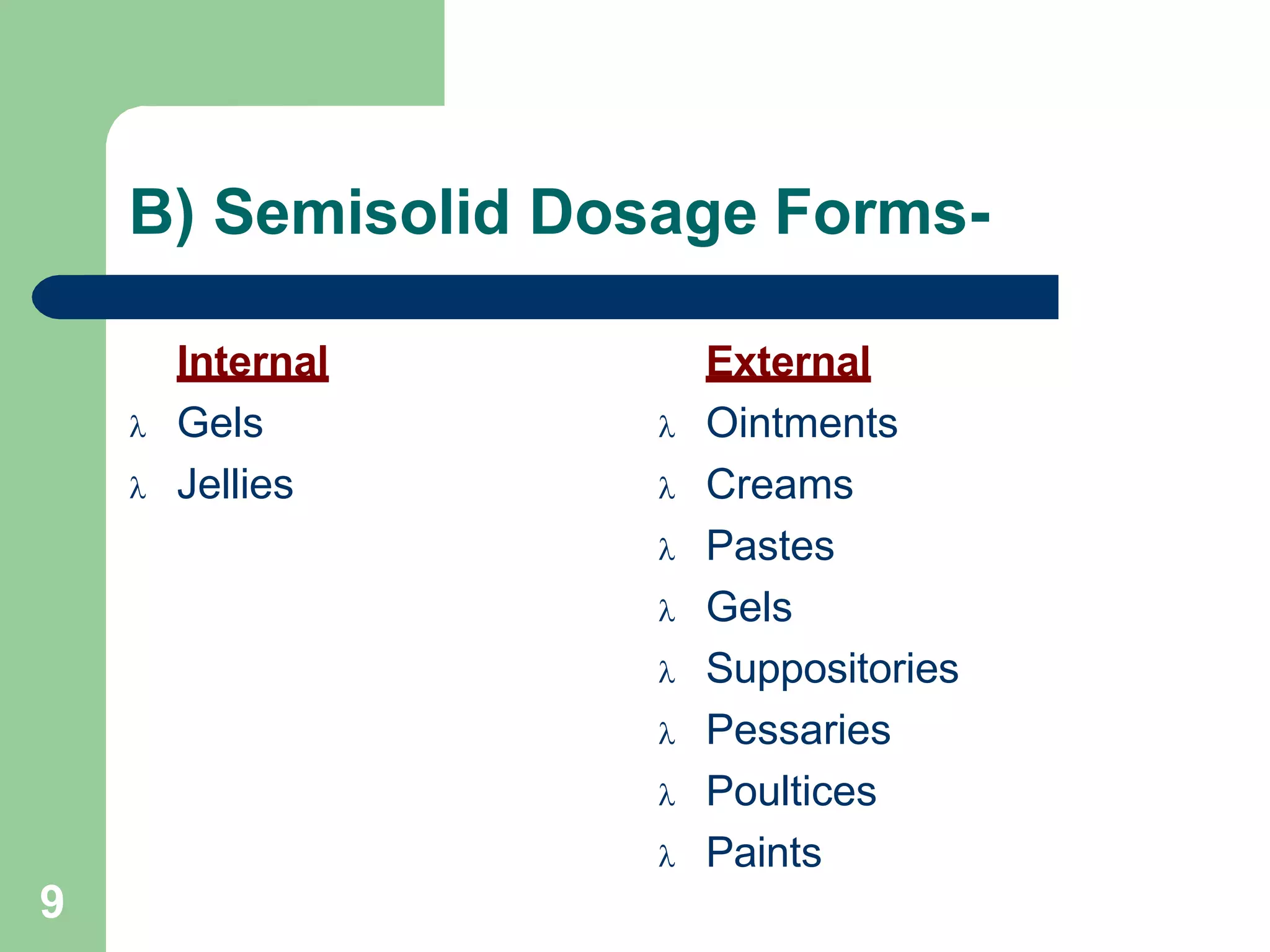 Dosage forms | PPTX