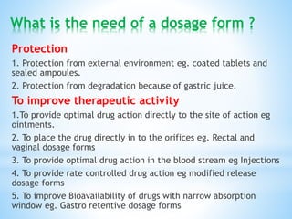 Pharmaceutical Dosage forms | PPTX