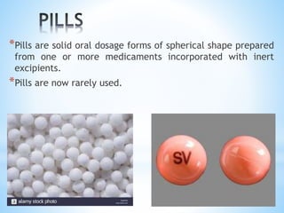 Pharmaceutical Dosage forms | PPTX