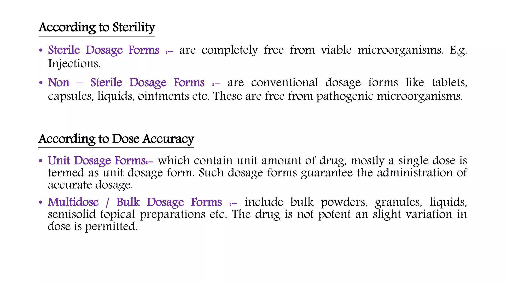 Dosage forms | PPTX