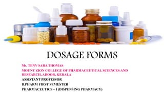 Dosage forms | PPTX