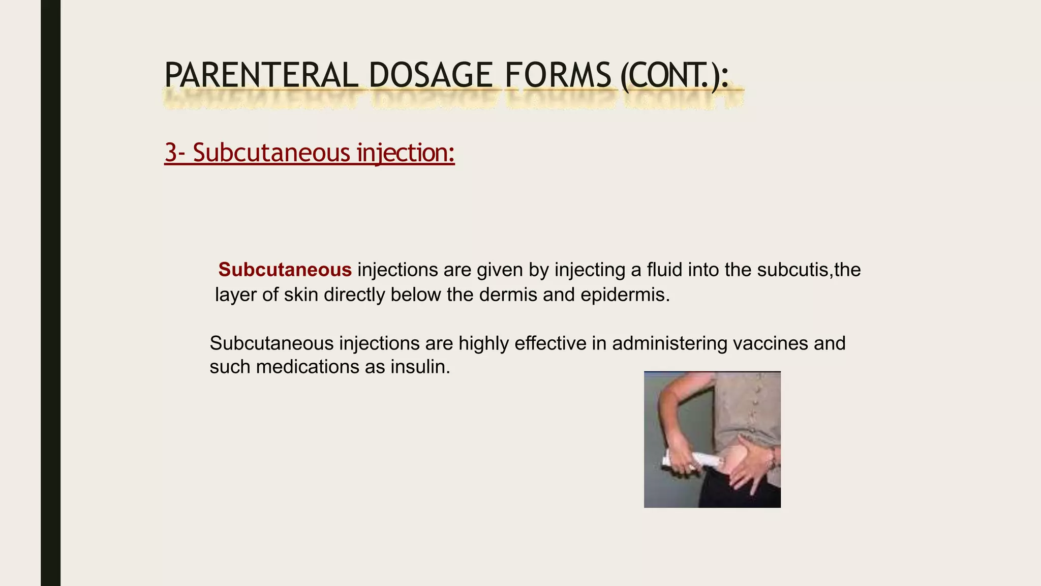 Types of dosage form | PPTX | Chemistry | Science