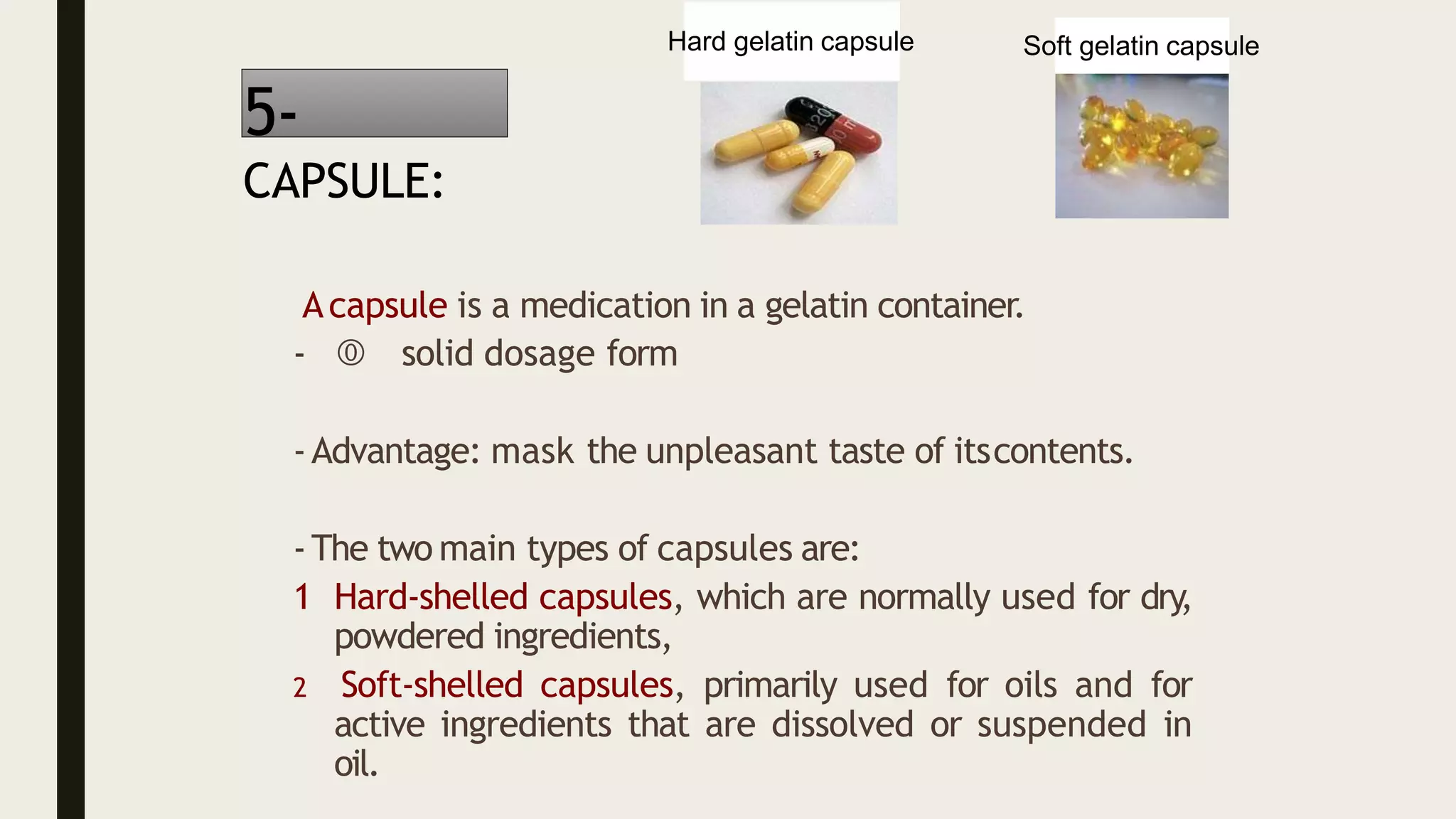 Types of dosage form | PPTX | Chemistry | Science