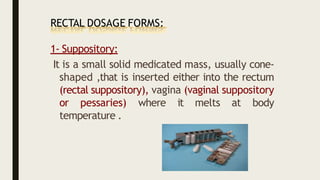 Types of dosage form | PPTX