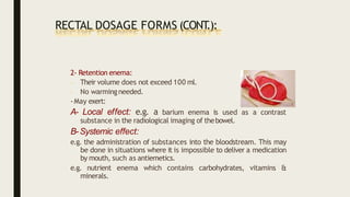 Types of dosage form | PPTX