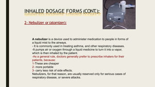 Types of dosage form | PPTX
