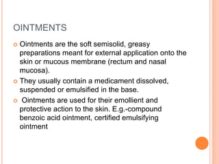 PHARMACEUTICAL DOSAGE FORMS : an overall introduction .pptx