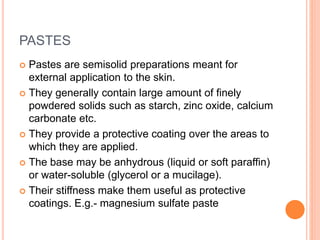 PHARMACEUTICAL DOSAGE FORMS : an overall introduction .pptx