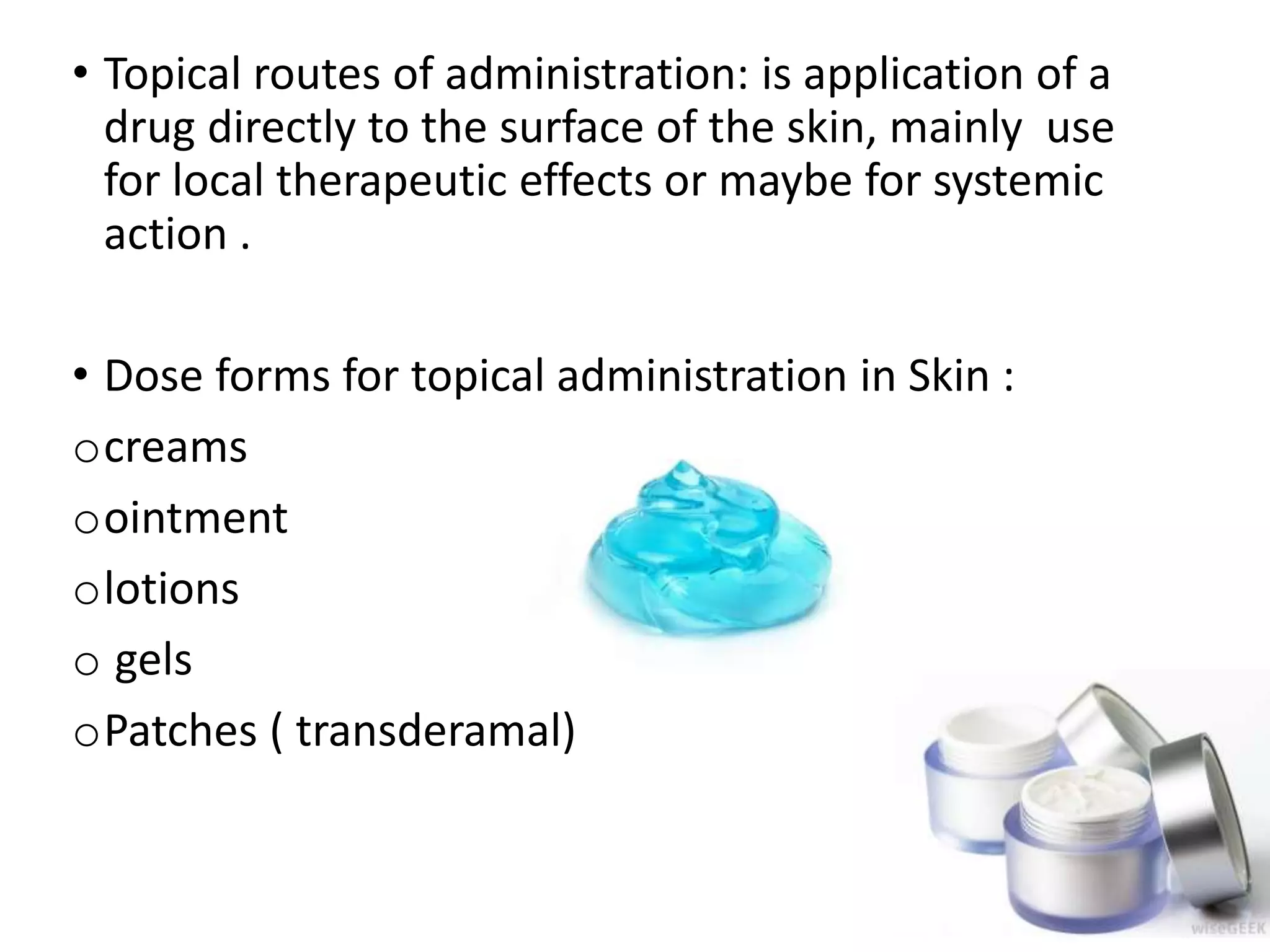 Dosage forms and routes of drug administration | PPTX