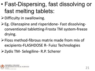 Dosage forms for Personalized Medicine | PPTX