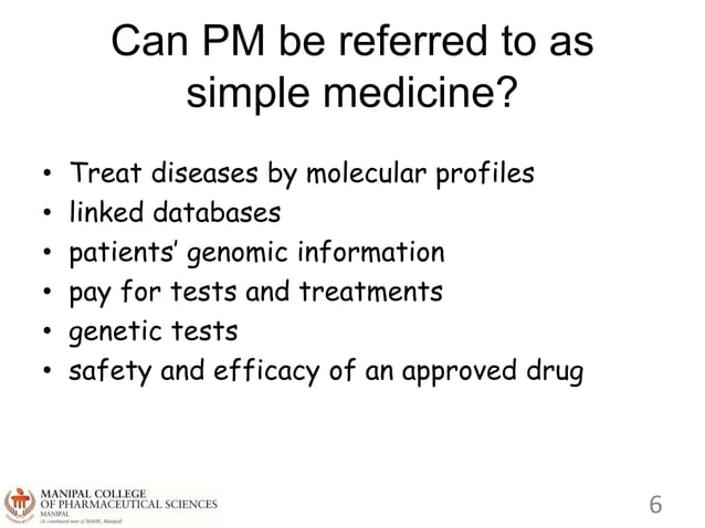 Dosage forms for Personalized Medicine | PPTX