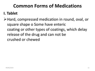 DOSAGE FORMSand medication adminidtration PPT.pptx