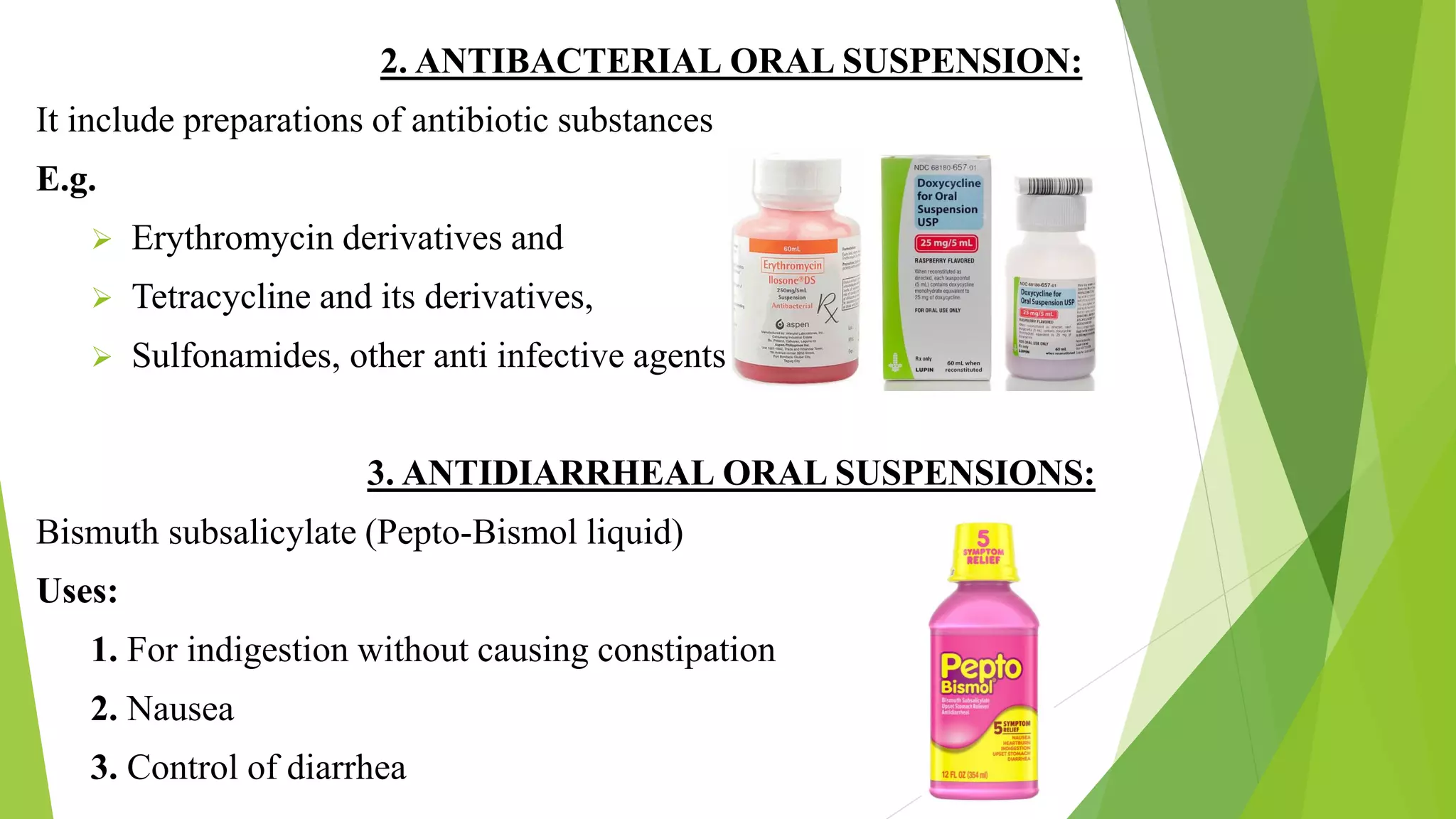 Pharmaceutical oral suspension | PDF