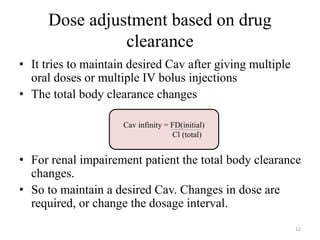 Dosage regimen in renal failure ( Neha Mayekar).pptx