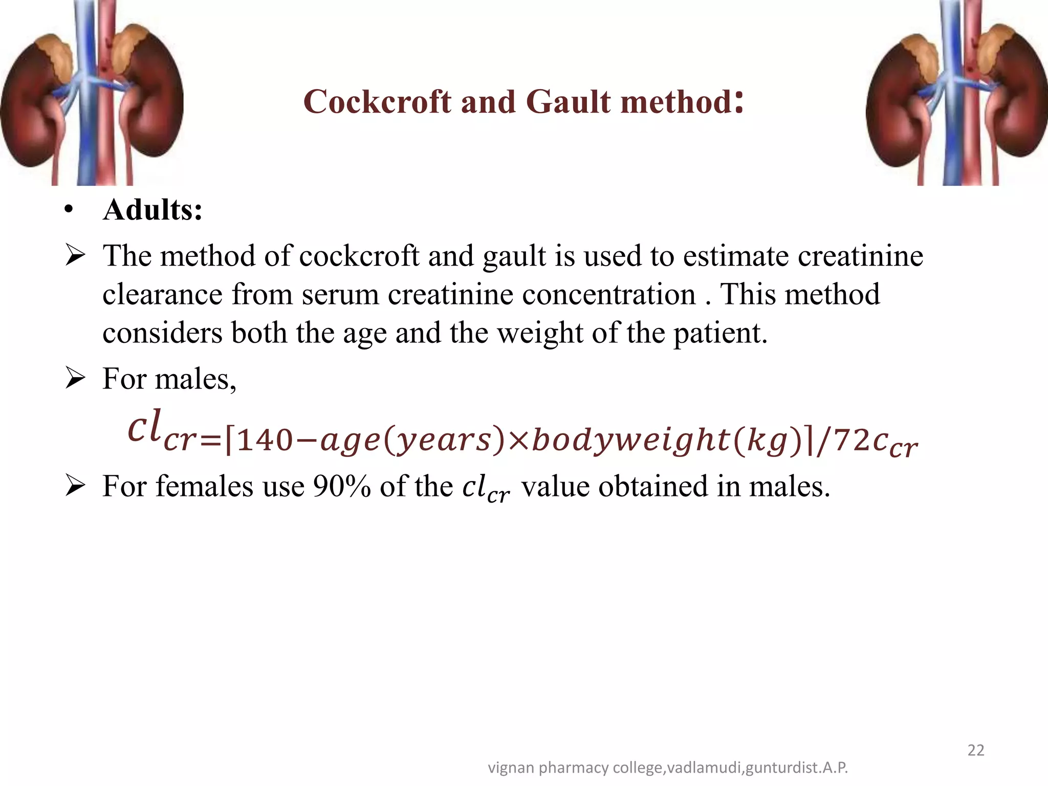 Dose Adjustment in renal and hepatic failure | PPTX